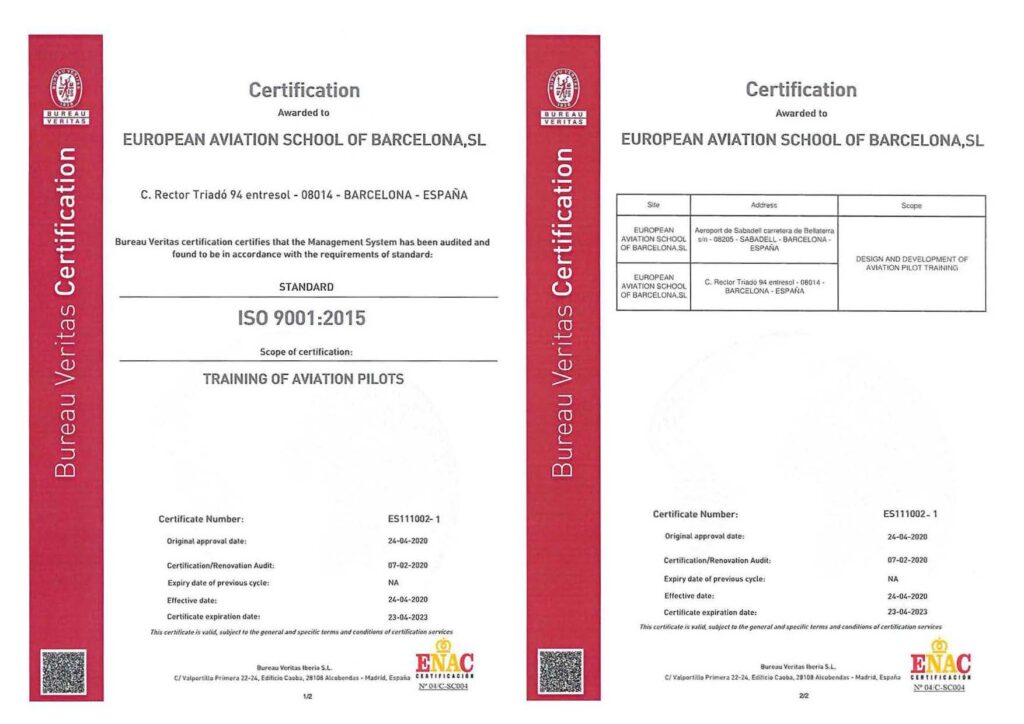 ISO 9001:2015 - Eas BCN